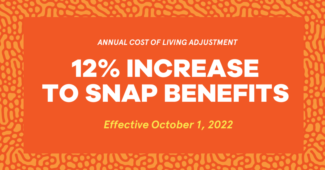 SNAP Benefits Increase 12% With Inflation | GettingSNAP